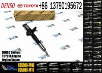 China 23670-30220 095000-7400 Diesel Fuel Injector for Denso Toyota Hilux 1KD/2KD-FTV Engine Common Rail Fuel Injector Engine Parts for sale