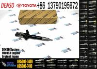 China 23670-30220 095000-7400 Diesel Fuel Injector for Denso Toyota Hilux 1KD/2KD-FTV Engine Common Rail Fuel Injector Engine Parts for sale