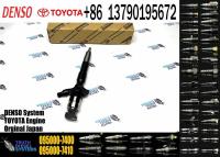 China 23670-30220 095000-7400 Diesel Fuel Injector for Denso Toyota Hilux 1KD/2KD-FTV Engine Common Rail Fuel Injector Engine Parts for sale