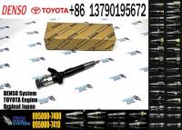 China 23670-30220 095000-7400 Diesel Fuel Injector for Denso Toyota Hilux 1KD/2KD-FTV Engine Common Rail Fuel Injector Engine Parts for sale