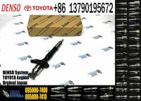 China 23670-30220 095000-7400 Diesel Fuel Injector for Denso Toyota Hilux 1KD/2KD-FTV Engine Common Rail Fuel Injector Engine Parts for sale