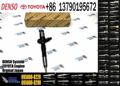 China Common Rail Injector 095000-8220 0950008220 23670-01050 for Toyota 2367001050 for sale