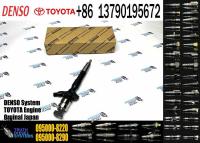 China Common Rail Injector 095000-8220 0950008220 23670-01050 for Toyota 2367001050 for sale