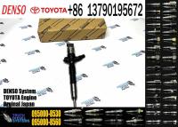China Fuel Injector 23670-39276 23670-30100 23670-0L070 23670-30100 095000-8530 for Toyota Hilux Pick-up 2.5L 2KD-FTV 4WD D4D Euro 3 for sale