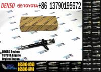 China Common Rail Fuel Injector 095000-8560 23670-30370 2367030370 for Toyota Hilux Vigo Toyota KUN26 0950008560 for sale