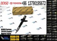 China 095000-8740 Diesel Fuel Injector 23670-09360 23670-0L070 for Denso Diesel Injector Engine Spare Parts for Toyota Hilux for sale