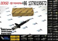 China 095000-8740 Diesel Fuel Injector 23670-09360 23670-0L070 for Denso Diesel Injector Engine Spare Parts for Toyota Hilux for sale