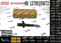 China Diesel Inyectores Common Rail Injector 295050-0180 for TOYOTA Hilux 23670-0L090 for sale