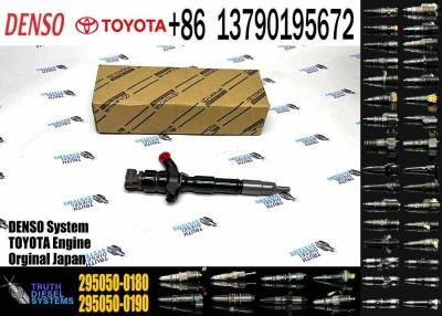 China Diesel Inyectores Common Rail Injector 295050-0180 for TOYOTA Hilux 23670-0L090 for sale