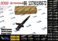 China Diesel Inyectores Common Rail Injector 295050-0180 for TOYOTA Hilux 23670-0L090 for sale