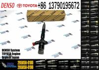China Diesel Inyectores Common Rail Injector 295050-0180 for TOYOTA Hilux 23670-0L090 for sale