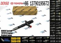 China Diesel Inyectores Common Rail Injector 295050-0180 for TOYOTA Hilux 23670-0L090 for sale