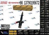 China Common Rail Injector 295050-0190 2950500190 23670-01100 2367001100 for Toyota for sale