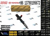 China Common Rail Injector 295050-0190 2950500190 23670-01100 2367001100 for Toyota for sale