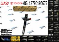 China Common Rail Injector 295050-0190 2950500190 23670-01100 2367001100 for Toyota for sale