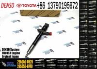China New Quality Diesel Injector 295050-0740 295050-0620 23670-30420 for 1KD-FTV 2KD-FTV D-4D 2.0 VVTi for sale