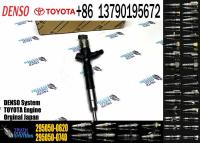 China New Quality Diesel Injector 295050-0740 295050-0620 23670-30420 for 1KD-FTV 2KD-FTV D-4D 2.0 VVTi for sale