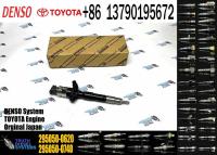 China New Quality Diesel Injector 295050-0740 295050-0620 23670-30420 for 1KD-FTV 2KD-FTV D-4D 2.0 VVTi for sale