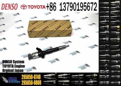 China New Quality Diesel Injector 295050-0740 295050-0620 23670-30420 for 1KD-FTV 2KD-FTV D-4D 2.0 VVTi for sale