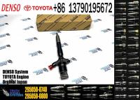 China New Quality Diesel Injector 295050-0740 295050-0620 23670-30420 for 1KD-FTV 2KD-FTV D-4D 2.0 VVTi for sale