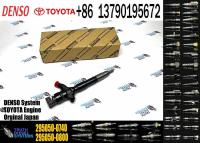 China New Quality Diesel Injector 295050-0740 295050-0620 23670-30420 for 1KD-FTV 2KD-FTV D-4D 2.0 VVTi for sale