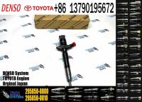 China Original 295050-0810 Common Rail Injector 23670-09380 23670-0L110 295050-0800 for sale