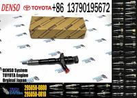 China Original 295050-0810 Common Rail Injector 23670-09380 23670-0L110 295050-0800 for sale