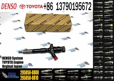 China Original 295050-0810 Common Rail Injector 23670-09380 23670-0L110 295050-0800 for sale