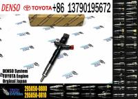 China Original 295050-0810 Common Rail Injector 23670-09380 23670-0L110 295050-0800 for sale