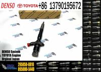 China 295050-0810 23670-09380 Common Rail Diesel Injector for Toyota Dyna Hiace Hilux 2KD-FTV 2.5L D-4D 200 Engine for sale