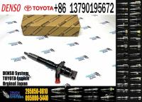 China 295050-0810 23670-09380 Common Rail Diesel Injector for Toyota Dyna Hiace Hilux 2KD-FTV 2.5L D-4D 200 Engine for sale
