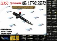 China 295050-0810 23670-09380 Common Rail Diesel Injector for Toyota Dyna Hiace Hilux 2KD-FTV 2.5L D-4D 200 Engine for sale