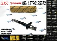 China 23670-39276 23670-39235 23670-30100 095000-5520 095000-5930 095000-6190 Fuel Injector for Denso Toyota Hilux Hiace 2KD 4WD D4D for sale