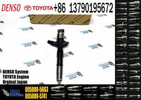 China Diesel Fuel Injector 095000-5663 23670-30050 2367030050 for Toyota 1AD-FTV 2AD-FTV for sale