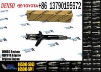 China Diesel Fuel Injector 095000-5663 23670-30050 2367030050 for Toyota 1AD-FTV 2AD-FTV for sale