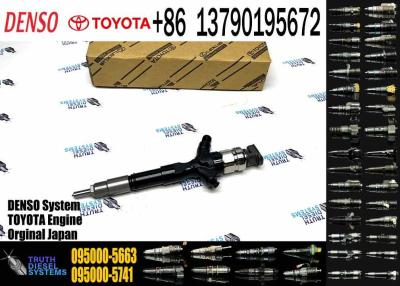 China Diesel Fuel Injector 095000-5663 23670-30050 2367030050 for Toyota 1AD-FTV 2AD-FTV for sale