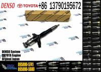 China High Quality New Fuel System Parts Diesel Fuel Injector 23670-39135 095000-5740 095000-5741 095000-5742 for Diesel Engine for sale