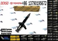 China High Quality New Fuel System Parts Diesel Fuel Injector 23670-39135 095000-5740 095000-5741 095000-5742 for Diesel Engine for sale