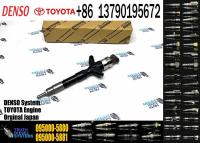 China 0950005880 Common Rail Injector 095000-5880 095000-5881 095000-5660 23670-30050 2367039096 23670-39095 for TOYOTA 2KD-FTV Engine for sale