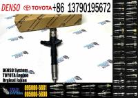 China Common Rail Fuel Injector 23670-30050 095000-5881 for Toyota Hiace Hilux 2KD for sale