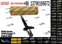 China New Diesel Common Rail Injector 095000-5890 095000-5891 095000-5740 23670-30080 23670-39135 for TOYOTA Landcruiser 1KD-FTV for sale
