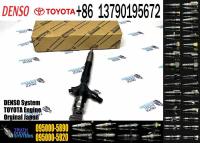 China New Diesel Common Rail Injector 095000-5890 095000-5891 095000-5740 23670-30080 23670-39135 for TOYOTA Landcruiser 1KD-FTV for sale