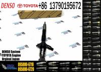 China 095000-6710 23670-30120 2367030120 Diesel Fuel Injector FOR TOYOTA HIACE 3.0L D4D for sale