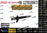 China 095000-6710 23670-30120 2367030120 Diesel Fuel Injector FOR TOYOTA HIACE 3.0L D4D for sale