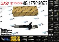 China 095000-6710 23670-30120 2367030120 Diesel Fuel Injector FOR TOYOTA HIACE 3.0L D4D for sale