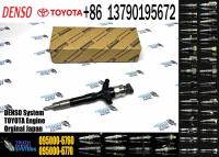 China High Quality New diesel Fuel Injector 23670-30140 095000-6760 095000-6761 for Toyota for sale