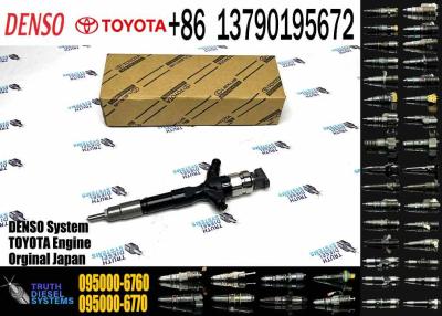 China High Quality New diesel Fuel Injector 23670-30140 095000-6760 095000-6761 for Toyota for sale