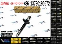 China High Quality New diesel Fuel Injector 23670-30140 095000-6760 095000-6761 for Toyota for sale