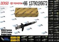 China High Quality New diesel Fuel Injector 23670-30140 095000-6760 095000-6761 for Toyota for sale