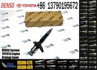 China High Quality New Diesel Common Rail Fuel Injector 095000-6770 23670-30150 for Toyota Hiace 2KD-FTV 2.5 D-4D for sale